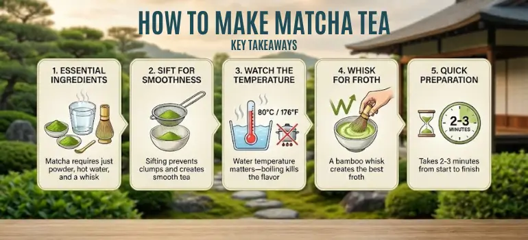 How to Make Matcha Tea: Traditional Recipe & Tips